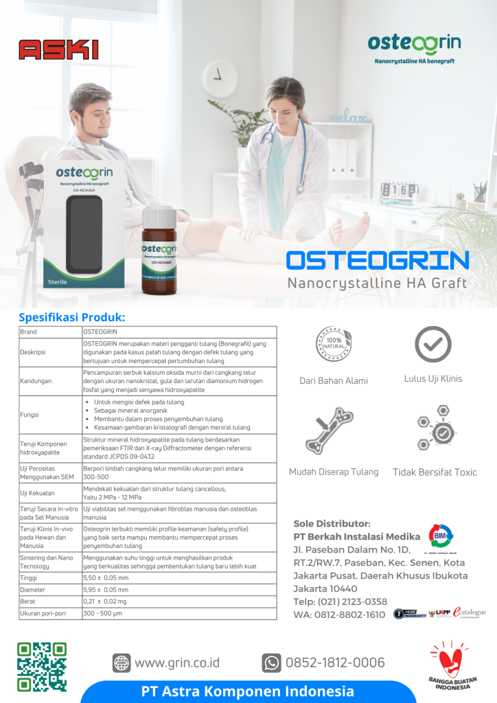 Medical Product - Osteogrin - GRIN ASKI
