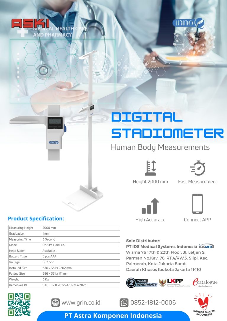 Medical Product - Digital Stadiometer - GRIN Astra Komponen Indonesia